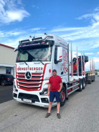 Neuer LKW für Thomas Zinner – Hengstberger